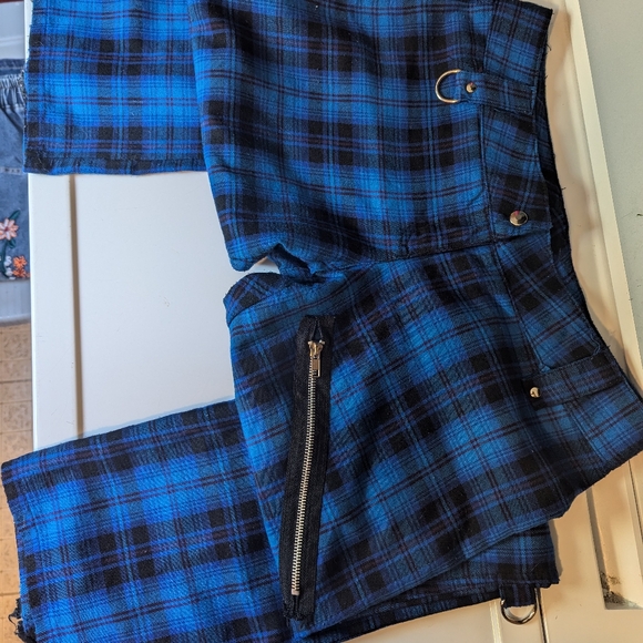 Lip Service | Pants & Jumpsuits | Vintage Lip Service Blue Plaid Pants ...